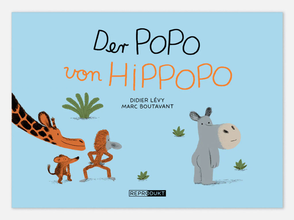 Der Popo von Hippopo - Kindercomics bei Filipok