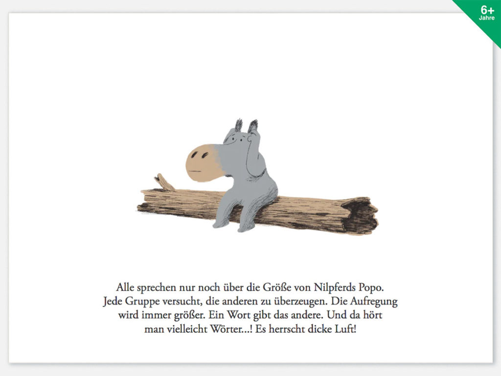 Der Popo von Hippopo - Kindercomics bei Filipok