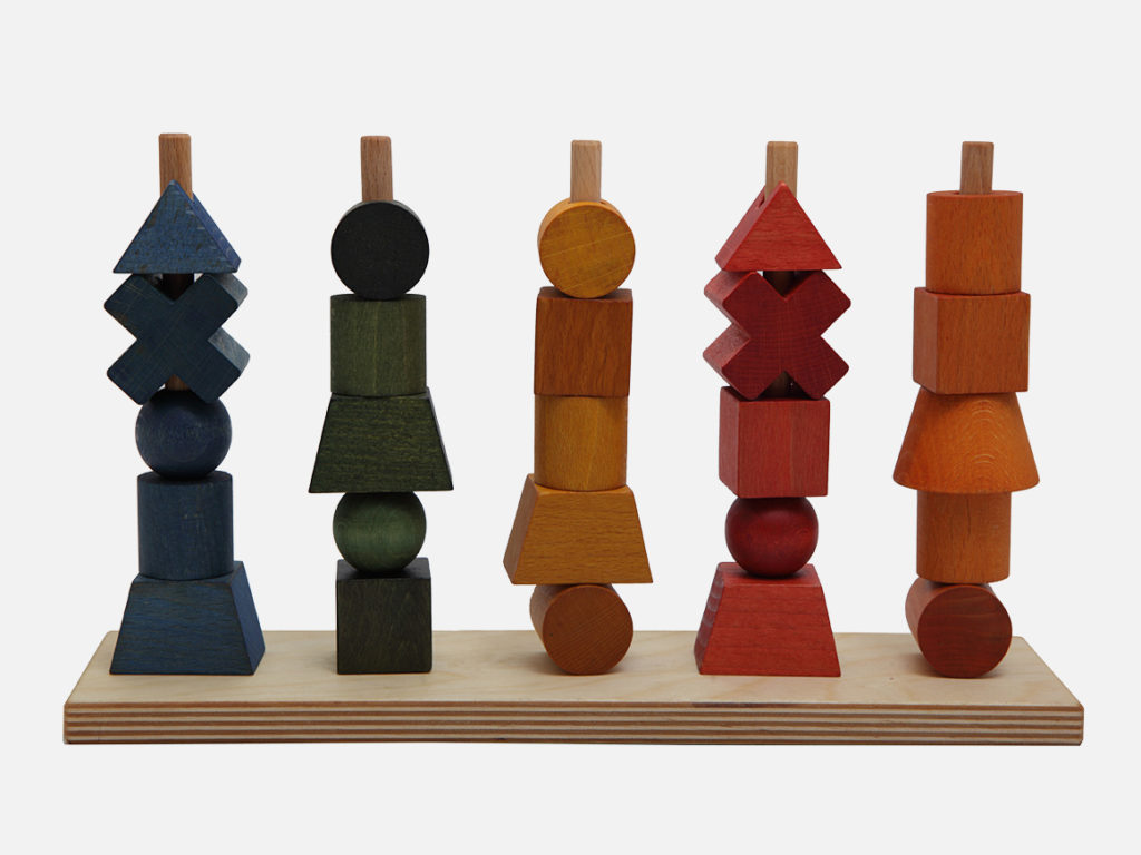 Steckspiel Regenbogen, WOODEN STORY - filipok Kindermöbel