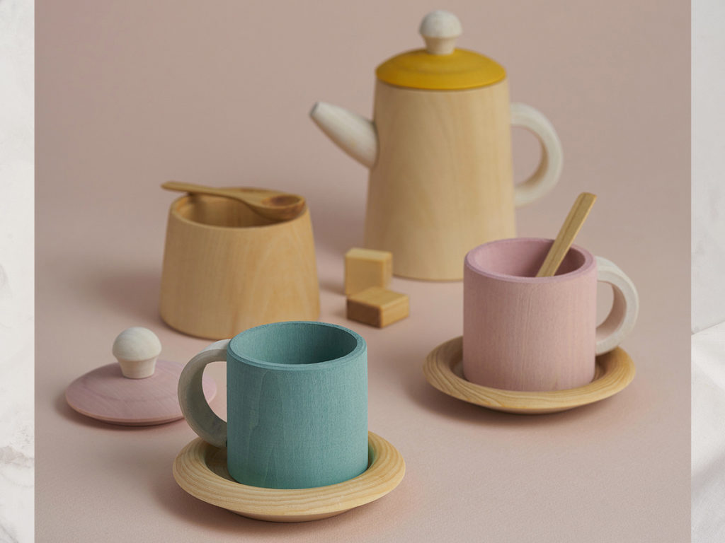 "Tea Set" Holzspielzeug, RADUGA GREZ - filipok Kindermöbel